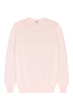 GHIAIA Ghiaia Cashmere Cotton Crewneck Pink
