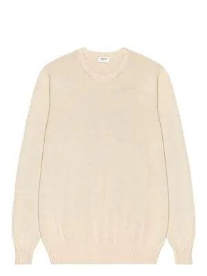 GHIAIA Ghiaia Cashmere Cotton Crewneck Vanilla