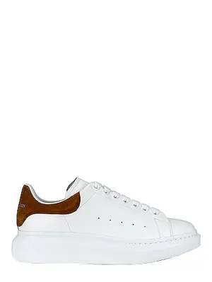Alexander McQueen Oversized Sneaker White & Cedar