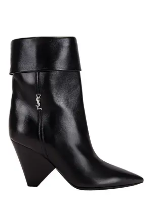 Saint Laurent Niki Booties - Nero