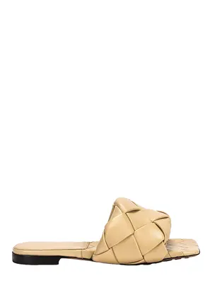 Bottega Veneta Lido Sandals - Porridge