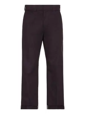 Dickies Regular Fit Cuffed Straight Leg Pant - Black