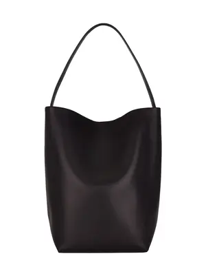 THE ROW The Row Large North South Park Tote Bag Black