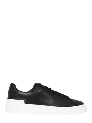 Balmain B-court Low-top Sneakers - Black