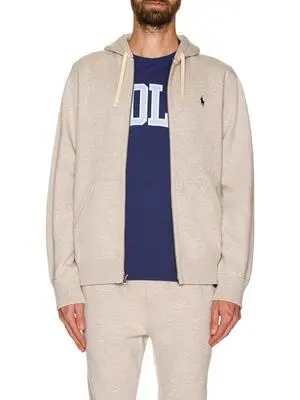 Polo Ralph Lauren Fleece Full Zip Hoodie Heather