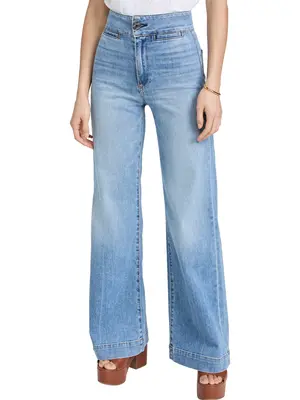 ASKK NY Brighton Wide-leg Jeans - Keel Over