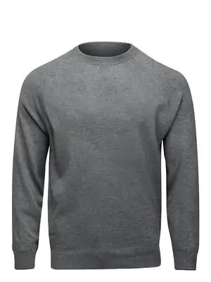 Brunello Cucinelli Crew-neck Cashmere Sweater - Grey