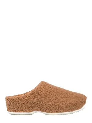 Rosetta Getty 50mm Shearling Mules - Brown