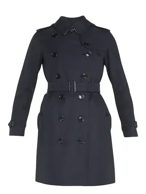 Burberry Burberry Kensington Heritage Long Trench Coat Midnight