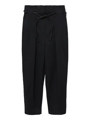 3.1 Phillip Lim Origami Pleated Trousers - Black