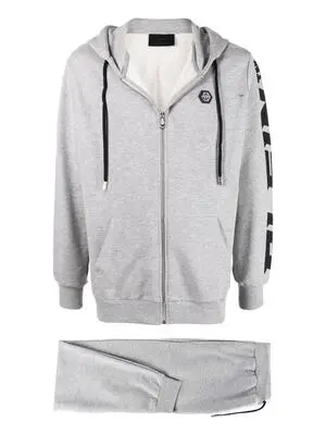 PHILIPP PLEIN Philipp Plein Logo Print Tracksuit Set