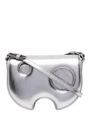Off-White Burrow Saddle Bag - Silver