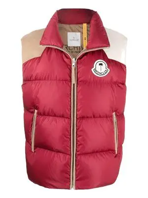 Palm Angels X Moncler 8 Kamakou Gilet - Red