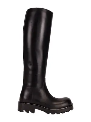 BOTTEGA VENETA Leather Knee High Boots
