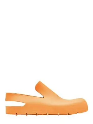 Bottega Veneta Puddle Rubber Mules - Orange