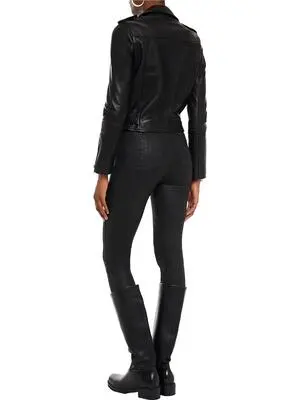 WALTER BAKER Kelsey Leather Biker Jacket