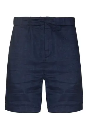 Frescobol Carioca Felipe Drawstring Shorts - Blue