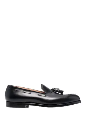 Crockett & Jones Cavendish Tassel Loafers - Black