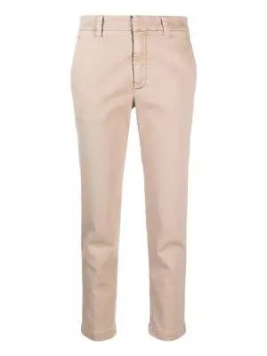 Brunello Cucinelli Cropped Chino Trousers - Neutrals