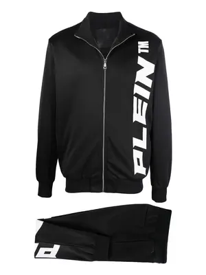 Philipp Plein Logo-print Tracksuit Set Black