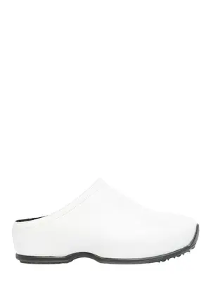 Rosetta Getty 50mm Leather Mules - White