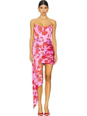 Katie May Chasing Dawn Dress - Spicy Pink Floral