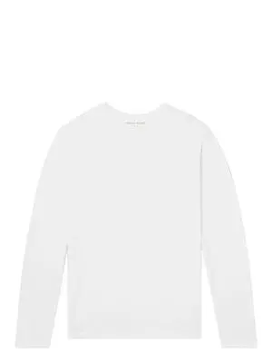 Derek Rose Basel Stretch Micro Modal Jersey T-shirt - White