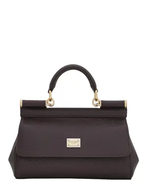 Dolce & Gabbana Mini Sicily Handbag Purple