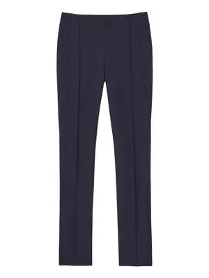 Lafayette 148 New York Acclaimed Stretch Gramercy Pant - Blue Ink