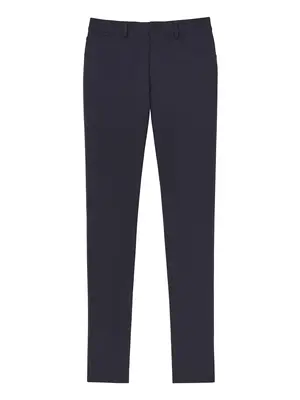 Lafayette 148 New York Lafayette 148 New York Petite Acclaimed Stretch Mercer Pant Blue