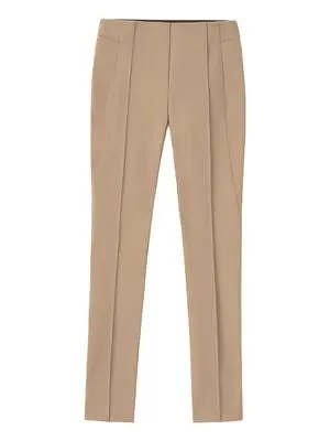Lafayette 148 New York Stretch High-rise Slim Ankle Pants - Cammello