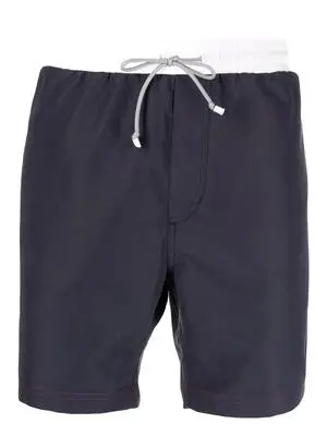 Brunello Cucinelli Two-tone Swim Shorts - Blue