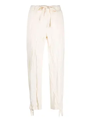 JIL SANDER Jil Sander Crinkle-Effect Trousers