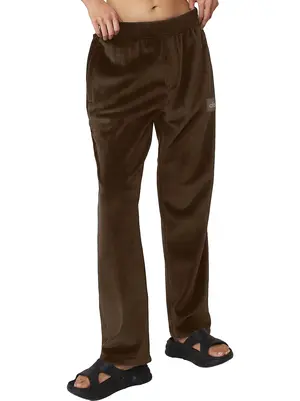 Alo Yoga Velour Baller Pants - Espresso