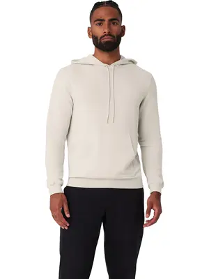 Alo Yoga Micro Waffle Knit Hoodie Bone