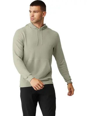 Alo Yoga Micro Waffle Knit Hoodie Limestone