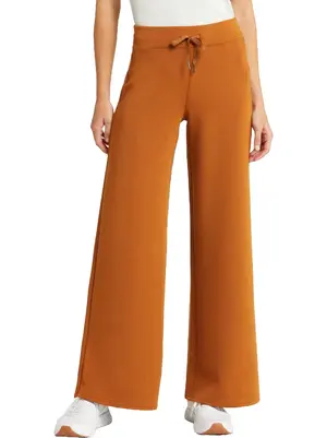 Spanx SPANX® Airessentials Wide Leg Pants Butterscotch
