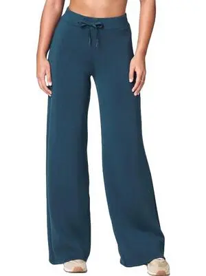 Spanx SPANX® Airessentials Wide Leg Pants Crystal Teal