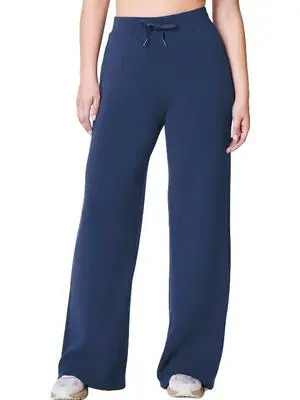 Spanx Airessentials Wide Leg Pants - Faded Indigo