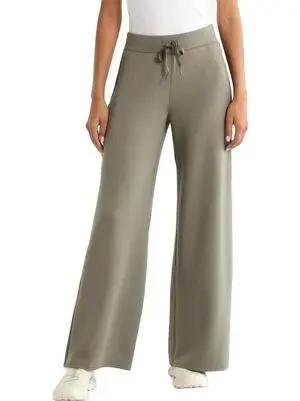 Spanx Airessentials Wide Leg Pants - Frosted Moss