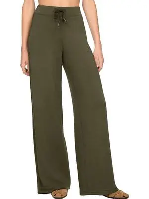 Spanx Airessentials Wide Leg Pants Monstera