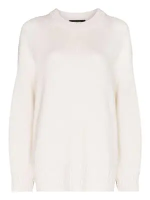 LISA YANG Noor Crew Neck Jumper - Neutrals
