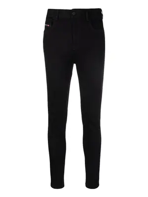 DIESEL 1984 Slandy-high 069ef Skinny Jeans - Black