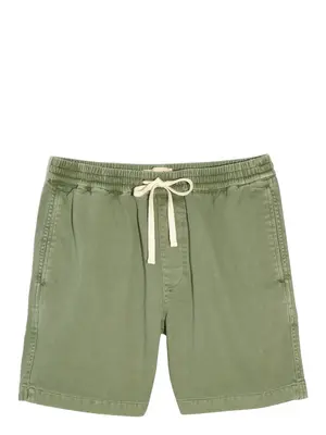 Madewell Cotton Twill Everywear Shorts Washed Olive