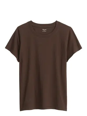 Madewell Northside Vintage Tee Dark Carob
