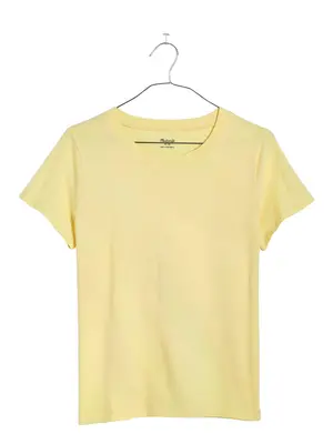 Madewell Northside Vintage Tee Pale Daffodil