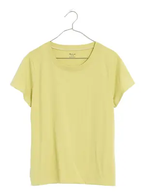 Madewell Northside Vintage Tee Pale Lemongrass