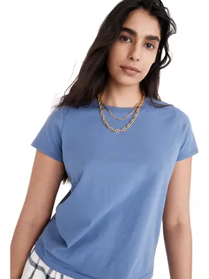 Madewell Northside Vintage Tee Still Ocean