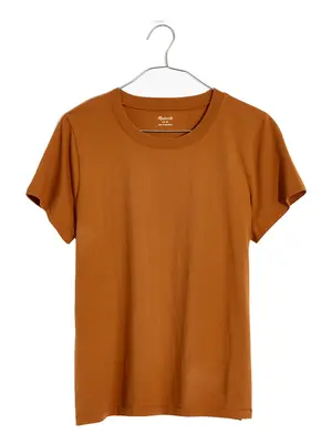 Madewell Northside Vintage Tee Warm Coffee