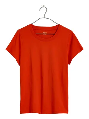 Madewell Northside Vintage Tee Wild Poppy
